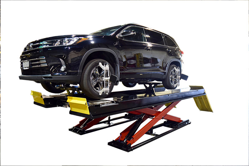 14,000 lb. (6.4t) Capacity Precision Wheel Alignment or Service Lift ...